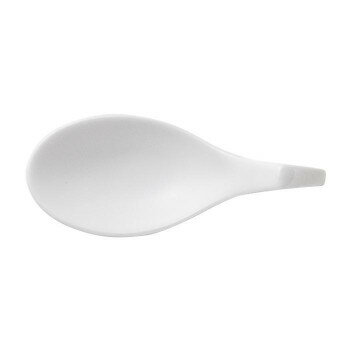 アミューズ専用スプーンは、プレートと組み合わせてお使いいただくと素敵なおもてなしの一品に。サイズ長径96×短径40×高さ34mm個装サイズ：13×3×3cm重量個装重量：80g素材・材質ファインボーンチャイナ仕様電子レンジ:可(温める程度)...
