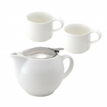 2〜3人用に使いやすい大きさで、一人暮らしからファミリーまで幅広く使えるティーポットと、カフェマグスモールサイズのギフトセットです。マグカップは容量200ccとコンパクトなので、ティーカップとしてもコーヒーカップとしてもちょうどいい大きさで...