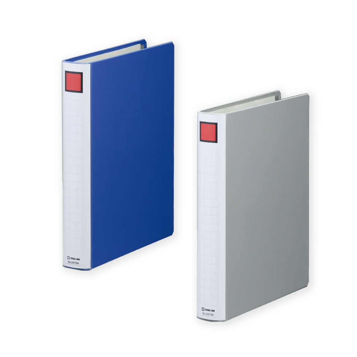 ●A4タテ型 ●適正収納枚数：300枚 ●サイズ：307×243×46 ●穴数：2穴 ●穴間隔：80mm ●表紙素材：オレフィン素材貼表紙 ●とじ具の種類：両開き式 ●とじ具の開閉：両開き ●とじ具の脱着：可能 ●分別：可能 ●とじ具などの...