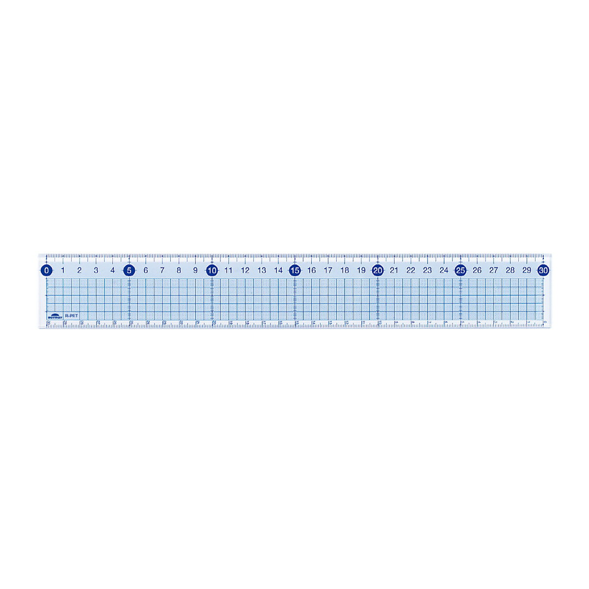 ●本体サイズ：W45xH310xD3mm厚 ●包装サイズ：W55xH341mm（ヘッダー付OPP袋入） ●本体重量：60g（包装資材含む） ●素材：再生PET樹脂、エッジ/ステンレススチール ●日本製●カッターに負けないステンレスエッジ付き...