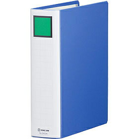 ●B5タテ型 ●適正収納枚数：500枚 ●サイズ：267×215×66 ●穴数：2穴 ●穴間隔：80mm ●表紙素材：オレフィン素材貼表紙 ●とじ具の種類：両開き式 ●とじ具の開閉：両開き ●とじ具の脱着：可能 ●分別：可能 ●とじ具などの...