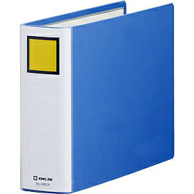 ●B5ヨコ型 ●適正収納枚数：500枚 ●サイズ：199×278×66 ●穴数：2穴 ●穴間隔：80mm ●表紙素材：オレフィン素材貼表紙 ●とじ具の種類：両開き式 ●とじ具の開閉：両開き ●とじ具の脱着：可能 ●分別：可能 ●とじ具などの...