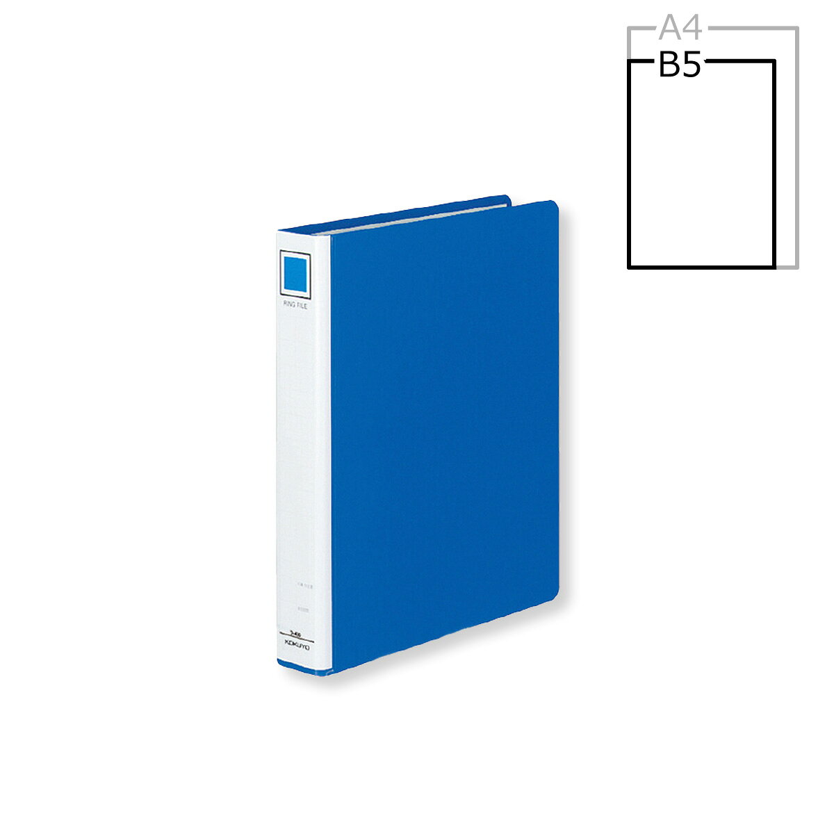 ●サイズ：B5-S ●リング内径：30 ●適正収容枚数：220枚 ●外寸法（高さ・幅・背幅）：267・224・45 ●再生材配合率：芯材/古紙パルプ配合率100% ●穴数：2穴 ●とじ穴間隔：80mmピッチ ●表紙：PPフィルム貼り（芯材/...