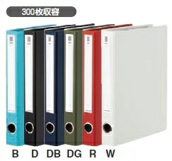 ●サイズ：A4-S ●収容寸法：30 ●収容枚数：300枚 ●外寸法（高さ・幅・背幅）：307・258・45 ●再生材配合率/芯材：古紙パルプ配合率100% ●穴数/2穴 ●とじ穴間隔/80mmピッチ ●表紙/PPフィルム貼り（芯材：古紙パ...