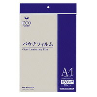 ●外寸法：220・307 ●用途：A4サイズ ●材質：R-PET メーカー希望小売価格はメーカーカタログに基づいて掲載しています●美しい仕上がり　透明度が高く、加工物を美しく見せると同時にしっかり保護します ●高い作業性　加工物をスムーズに...