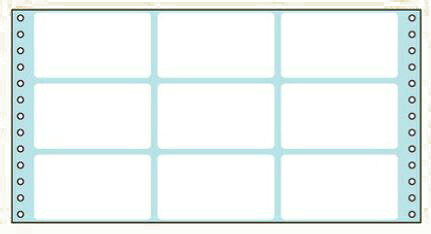 ●ラベル寸法：91.4×50.8mm（Y36/10×T2） ●左右余白（A）：16.5mm（13/20） ●左右ラベル間隔（B）：5.1mm（2/10） ●上下ラベル間隔（C）：4.2mm（1/6） ●9片 ●枚数：500枚 ●白色度82%...