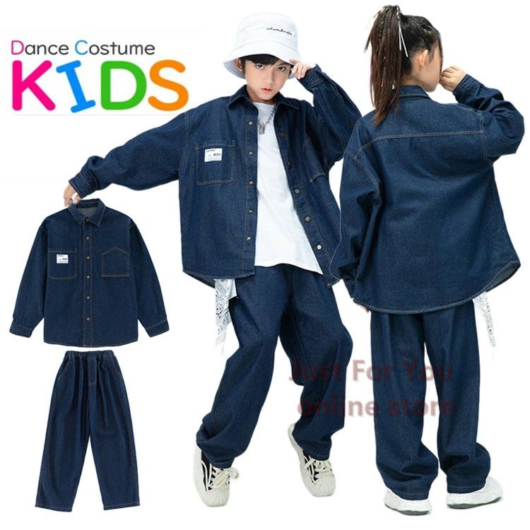 ★商品詳細 注目キーワード： ヒップホップ ダンス 衣装 ダンス トップス 女の子 男の子 上下セット ダンス衣装 セットアップ ダンス トップス K-POP パンツ キッズダンス ストリート ダンスウェア ジャズ hiphop セット内容...