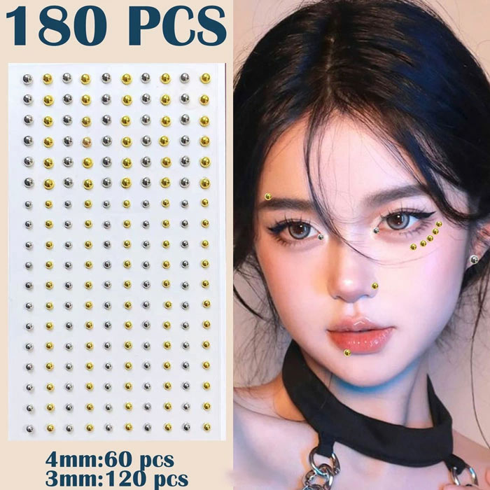 商品コードrxw18商品詳細【高品質素材】素材はアクリル/樹脂、安全で無毒、丈夫で耐久性があり、安全に使用でき、皮膚を傷つけません。【ピアス不要】パッチデザインを採用し、ピアスピアス シール、顔、体、手など、リップスタッズを外して、貼りたい...