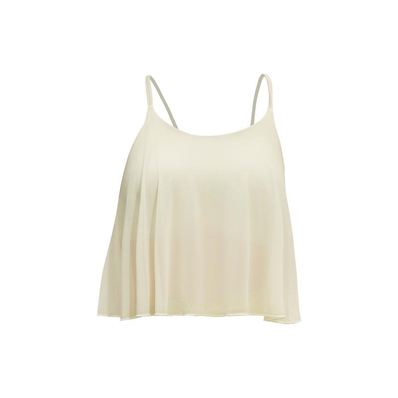 タンクトップ レディース ヨガウェア ショート丈 メッシュ 接触冷感 薄手 ピラティス ダンス スポーツ