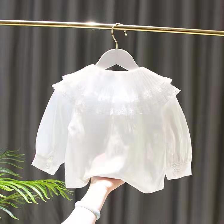 子供服 女の子 秋物セットアップ 長袖シャツ デニムスカート 2点セット 春秋 韓国風 かわいい ガールズ キッズ ジュニア 普段着・適用性別: 女・スタイル: 韓国版・セットタイプ: スカートセット・セット数: 2点セット・対象年齢: 中...