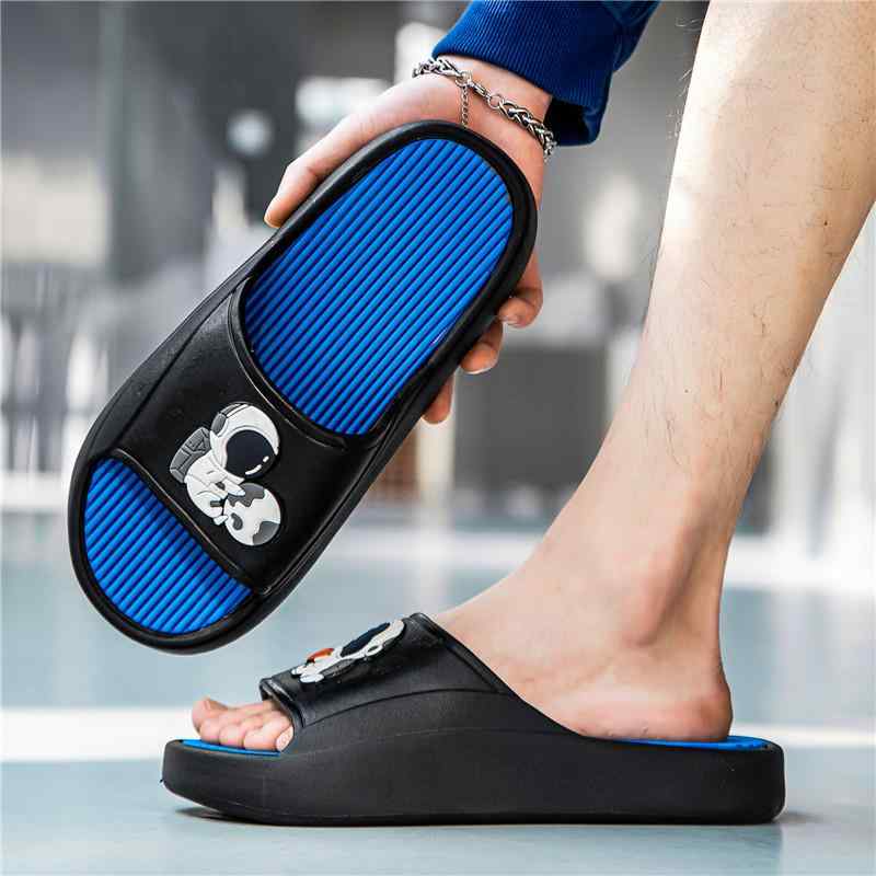 サンダル 男性用 女性用 室内 スリッパ ルームシューズ EVA 露趾 滑り止め ホワイト ブルー リラックス 普段使い