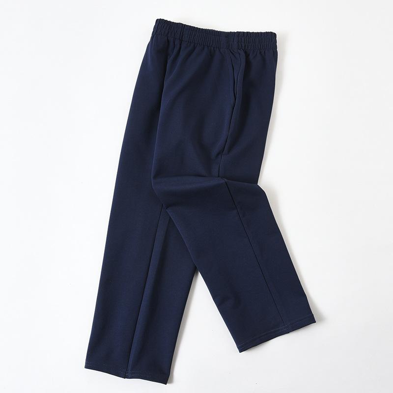 子供用ズボン キッズ 男児 グレー 灰色 スポーツパンツ スクールパンツ ゆったりサイズ 大きめサイズ 春秋 夏 薄手 無地 綿 140cm 150cm 160cm 170cm 180cm 190cm