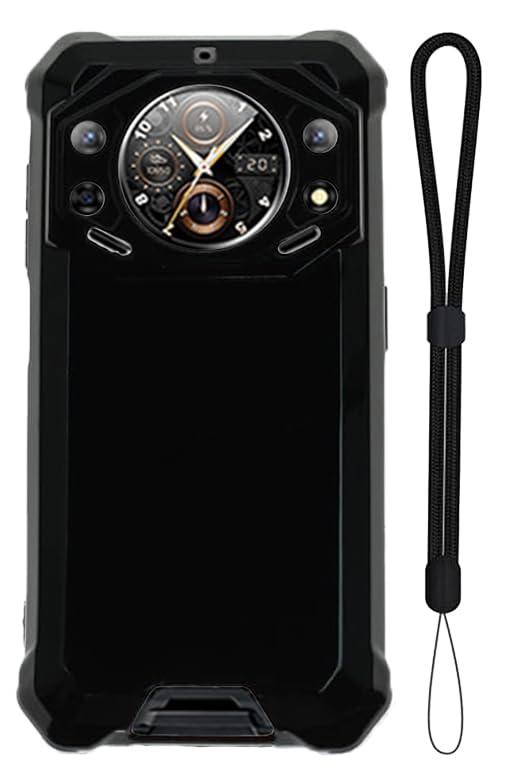 For Fossibot F101Pro ケース カバー 【BAOLINTX】耐衝撃 TPU素材 薄型軽量 柔軟 指紋防止 擦り傷防止 レンズ保護 着脱簡単 Fossibot F101Pro 用 ケース（ブラック）対応機種：FOSSIBOT...
