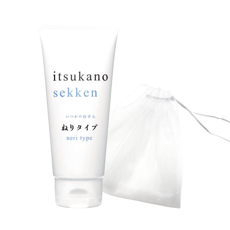 いつかの石けん ねりタイプ 100gサイズ:100g原産国:日本内容量:100gスキンタイプ:全肌質対応