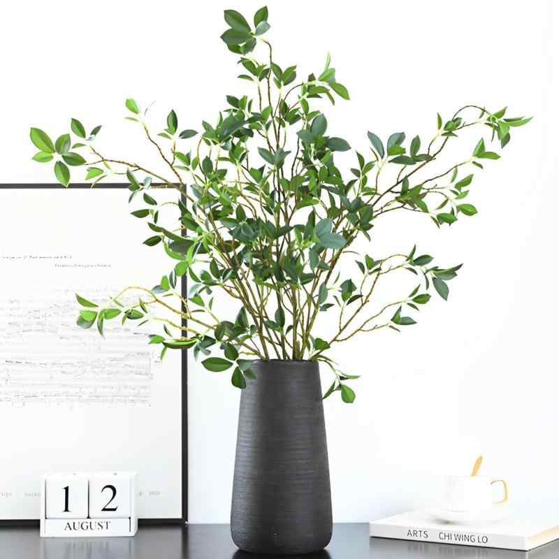 Leap Raupe フェイクグリーン 観葉植物 造花 ガジュマル 73cm 緑 2本セット手軽なインテリア: Leap Raupeのフェイクグリーンはどんな場所にも簡単に設置でき、気軽に癒し効果のある緑豊かな生活を始められます。お手入れ不...
