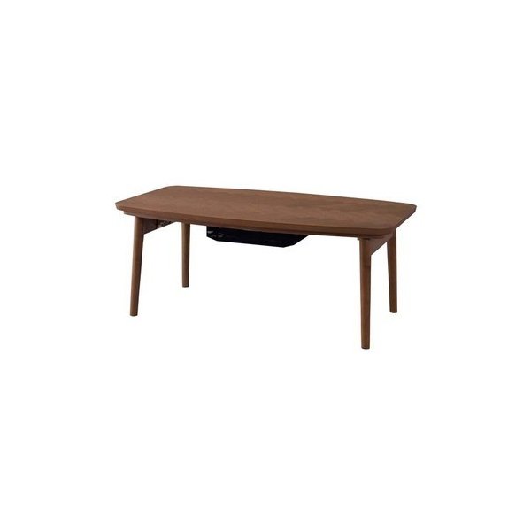 【商品名】コタツテーブル【サイズ】W90×D50×H36【カラー】ブラウン【素　材】天然木化粧繊維板(オーク) 天然木(ラバーウッド) ウレタン塗装 石英管ヒーター300W(MS-303H) 中間スイッチ【耐荷重】15kg(静的耐荷重）【重...