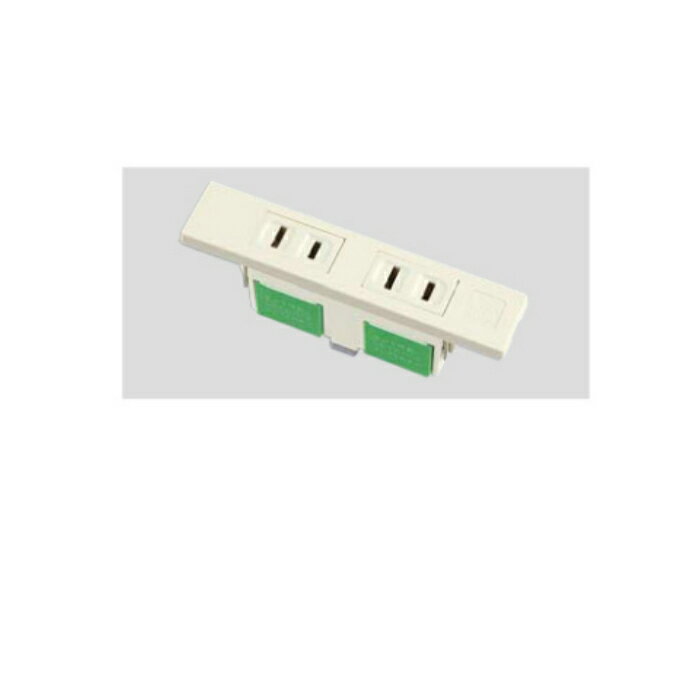 品番：WF2039W 品名：家具用ミニダブルコンセント15A125V 色：ミルキーホワイト ●15A125V 注意）1．25㎟コードを使用する場合は、コンセント1000Wまで −−−−−−−−−−−−−−−−−−−−−− ※メ...