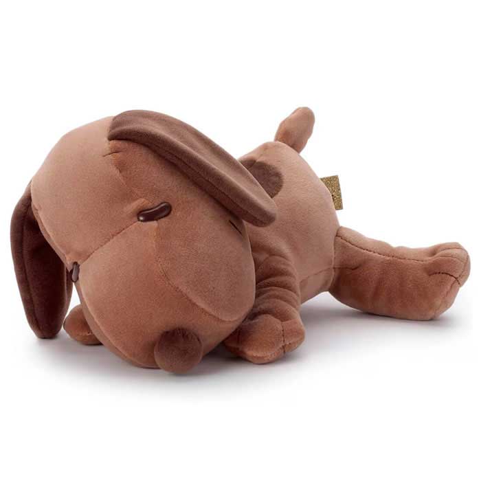 タカラトミーアーツのオリジナルデザイン「Cacaoシリーズ」からスヌーピーが登場。 ビターチョコ色に染まったスヌーピーといっしょにリラックスタイム。 ほっと落ち着くぬいぐるみシリーズです。 寝顔とぺしょっとした寝姿がかわいいすやすやフレンド...