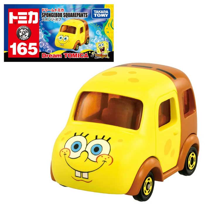 ついつい集めたくなるトミカのミニカー！ ドリームトミカに「スポンジ・ボブ」のパトリックが登場！ 「スポンジ・ボブ」がトミカになった！ リア部分にはリアタイヤの代わりに"カーニバーガー"が付いています。 ごっこ遊びをしたり部屋に飾ったり、楽し...