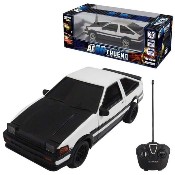 フルファンクションラジコンに、「トヨタ スプリンタートレノ AE86」が登場です！ 前進、後進、左折、右折など、スムーズな操作が可能。 クリスマスやお誕生日のプレゼント、景品などにおすすめです。 ＜ラインナップ＞全2種 ・ノーマルタイプ ・...