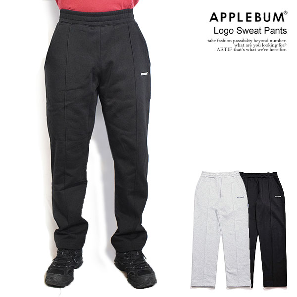 　商品説明 APPLEBUM アップルバム ●商品説明 ピンタックのセンタープレス風デザインで 仕立てたスウェットパンツ。 スッキリしたシルエットで、スウェットパンツで ありながら上品な印象に仕上げました。 縦のラインを出すことで従来のスウ...