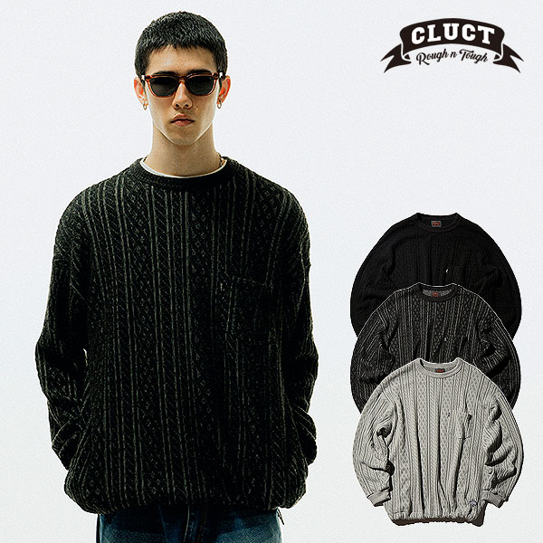 　商品説明 CLUCT クラクト 立体感のある編み柄が特徴で柔らかく 程よい厚みのウール混合生地を使用し、 保温性と快適な着心地を兼ね備えています。 裾部分にはドローコードが入り、シルエットを調整可能。 胸元とサイドにポケットがあり、機能性...