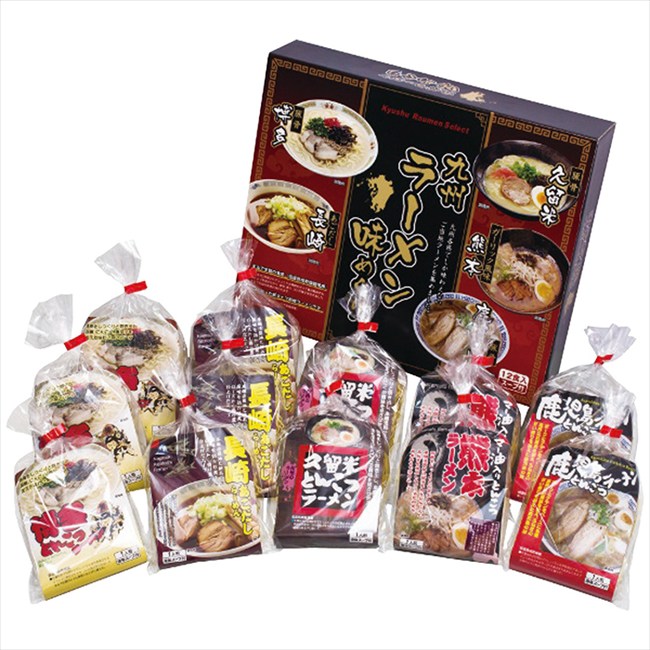 ■商品紹介：九州で大人気の4県のお奨めラーメンを詰め合わせいたしました。同じとんこつでも色々な味がお楽しみ頂けます。 ■商品内容：ラーメン(博多とんこつ・長崎あごだし各3食・熊本とんこつ・鹿児島とんこつ・久留米とんこつ各2食) ■商品サイズ...