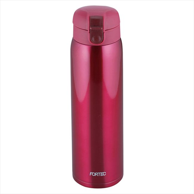 ■商品紹介：開閉しやすいワンタッチ栓。真空層が薄くなったのでコンパクトで大容量。丈夫で熱が逃げにくいステンレス真空断熱構造です。 ■商品内容：本体（約76×82×267mm）×1 ■材質：ステンレス（真空断熱構造）（外面焼付塗装）・PP・シ...