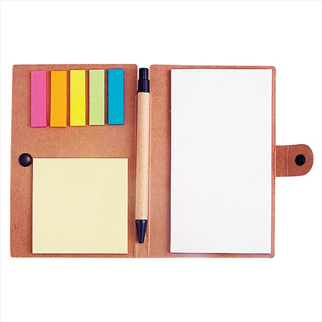 ■商品紹介：表紙は、再生クラフト紙を使用! ■商品内容：本体（約155×106×12mm）・ボールペン（約φ12×140mm）×各1 ■材質：ABS・再生クラフト紙・紙 ■重量：約87g ■原産国：中国製 メーカー希望小売価格はメーカーカタ...