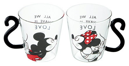 ■商品紹介：旅をモチーフにしたにぎやかなミッキーのボウルセット ■商品内容：マグ/径8×H9cm(290ml)×2 耐熱ガラス 化粧箱/11.5×20×10cm　原産国：本体:中国、絵付:日本 引出物,ガラス,キャラクター,ディズニー,ミッ...