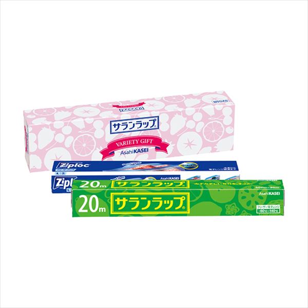 ■商品紹介内容/サランラップ［日本製］:30×20m×1・ジップロックフリーザーバッグシンプルモデル［タイ製］:L5枚入×1 ■パッケージサイズ：箱寸/80×320×54 ■重量：約325g メーカー希望小売価格はメーカーカタログに基づいて...