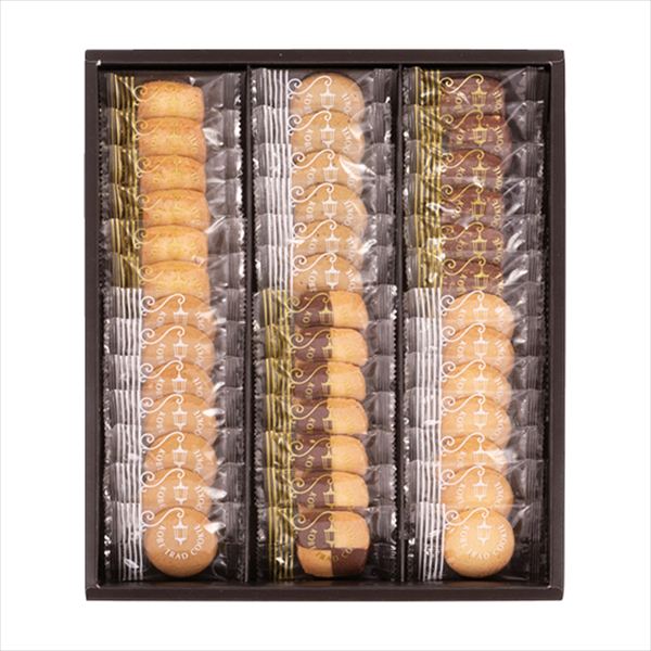 ■商品紹介内容/ココナッツクッキー×6・紅茶クッキー×6・チョコアーモンドクッキー×6・モザイククッキー×7・カフェキャラメルクッキー×7・プレーンクッキー×7《卵・乳・小麦》 ■パッケージサイズ：箱寸/285×250×35 ■重量：約40...