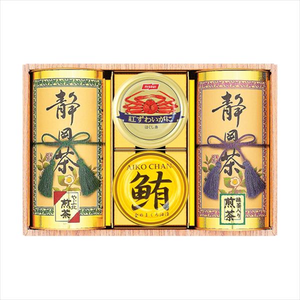 ■商品紹介内容/やぶ北煎茶:80g×1・抹茶入り煎茶:80g×1・紅ずわいがにほぐし身:55g×1・鮪油漬フレーク:70g×1《かに》 ■パッケージサイズ：箱寸/180×265×75 ■重量：約740g メーカー希望小売価格はメーカーカタロ...