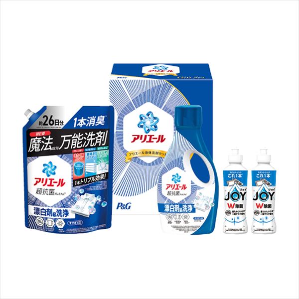 ■商品紹介内容/アリエールジェル:700g×1・アリエールジェル詰め替え用超特大サイズ:625g×1・除菌ジョイコンパクト:170?×2 ■パッケージサイズ：箱寸/282×216×143 ■重量：約2200g メーカー希望小売価格はメーカー...