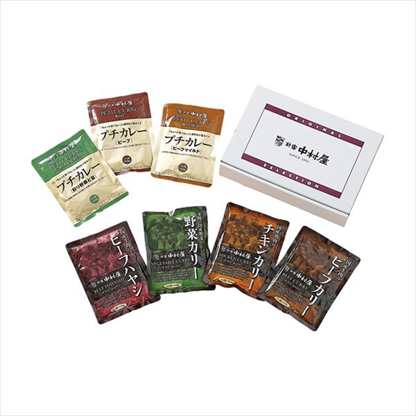 ■商品紹介内容/国産牛肉のビーフカリー:170g×1・国産鶏肉のチキンカリー:170g×1・4種の国産野菜の野菜カリー:170g×1・国産牛肉のビーフハヤシ:170g×1・プチカレー（ビーフ）:120g×1・プチカレー（ビーフマイルド）:1...