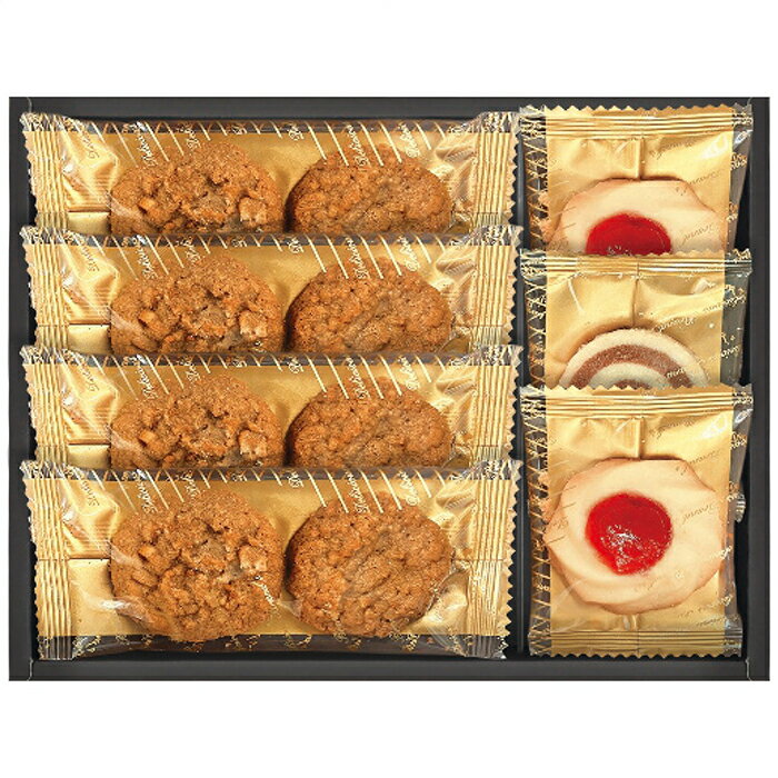 ■商品紹介：深いコーヒーとココナッツのシャキっとした食感を楽しめる一口サイズのコーヒークッキーに、甘酸っぱいジャムとバターのくちどけの良いプチラズリン、ココアとバター生地の2層のうずまき模様のうずまきのクッキーを詰め合わせました。 ■商品内...