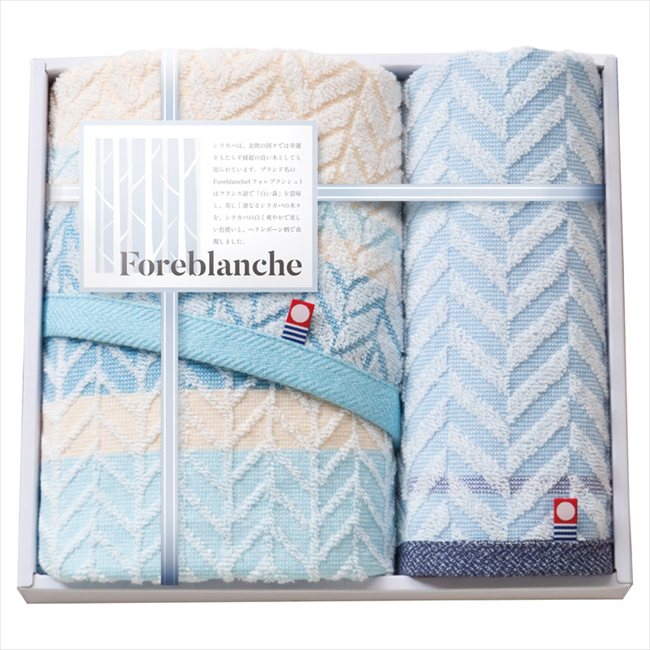 ■商品紹介：シラカバは、北欧の国々では幸運をもたらす縁起の良い木としても知られています。ブランド名のForeblanche（ フォレブランシュ） はフランス語で「白い森」を意味し、美しく連なるシラカバの木々を、ヘリンボーン柄で表現しました。...