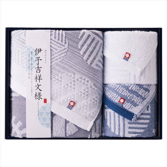 ■商品紹介：今治タオルのブランドマーク&ロゴは「四国タオル工業組合」の認定基準に合格した、最高品質のタオル製品であることを保証するものです。今治タオルは安心してお使いいただけるやさしさ溢れるタオルです。 繁栄と長寿を表し縁起が良いとされてい...