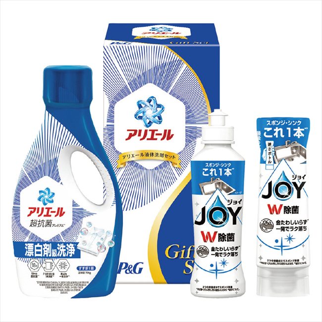 ※商品はお取り寄せとなりますのでご注意ください ■商品説明： ■商品内容: アリエールジェル700g・除菌ジョイコンパクト170mL・除菌ジョイコンパクト 逆さボトル290mL ■商品重量／容量：／ ■商品サイズ／パッケージサイズ：／136...