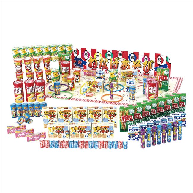 ※商品はお取り寄せとなりますのでご注意ください ■商品説明： ■商品内容: 組立式 ディスプレイ台・輪投げリング6コ（中国）・お菓子アソート100コ ■商品重量／容量：5.4kg／ ■商品サイズ／パッケージサイズ：ディスプレイ台/590×1...