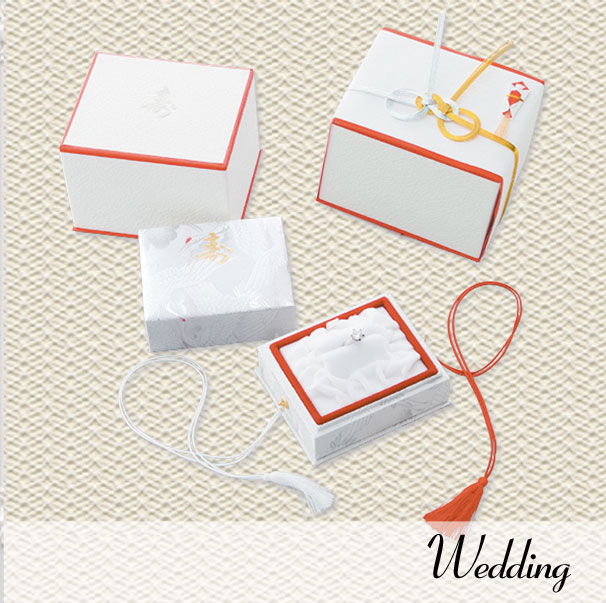 ■詳細：ブライダルケース リング2本差し織物RK261用の水引サイズ：505×123