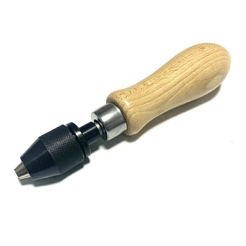 ■詳細：ピンバイスに入らない軸径が太いドリルや先端工具などに最適です。 全長：チャック最大能力：0〜6φ/全長：160mm/チャック胴径：24φ