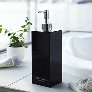 サイズ約幅7.0×奥行7.0×高さ23.0（cm）材質容器・フタ：ABS樹脂ポンプ：ステンレスパイプ：ポリエチレンパッキン：シリコン樹脂容量550(ml)備考　【カラー】ブラック　【生産国】中国関連商品シャンプー用ツーウェイディスペンサーM...