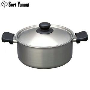 サイズ約 幅34.7×奥行23.7×高さ14.7(cm)材質18-8ステンレス容量約 3.8L(満水時)備考【重量】約 1270(g)　【生産国】日本　【セット内容】両手鍋、蓋　　【備考】ガス火専用※電磁調理器(IH)には対応していません。...