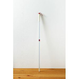 サイズ約 幅3.5×奥行3.5×長さ62.5〜103（cm）重量：約190g材質パイプ部：アルミニウムジョイント部：ポリプロピレン、エラストマー樹脂グリップ先端：エラストマー樹脂、ポリプロピレングリップ：ポリプロピレン紐：合皮備考　【生産国...
