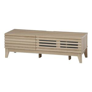商品サイズ（mm）全体：幅1200×奥行420×高さ385、耐荷重(天板)：30kg(42V型まで対応)、引出内寸：425x335x150mm、収納内寸(左)：450x365x185mm、収納内寸(右)：200x365x185mm、コード穴...