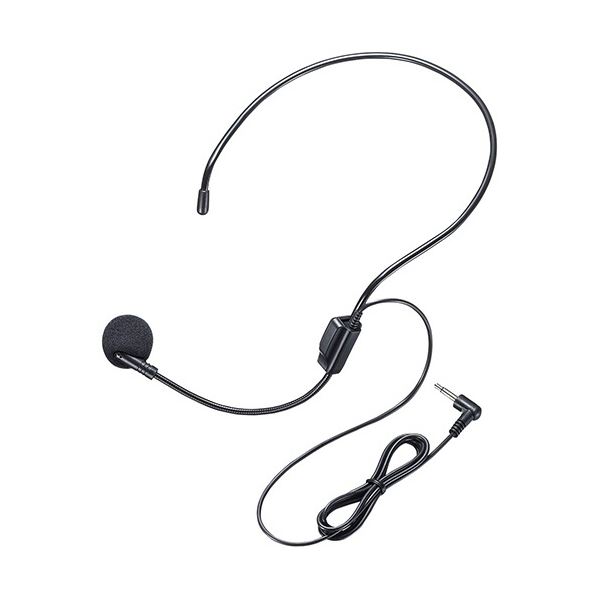 ■サイズ・色違い・関連商品■ヘッドマイク(MM-SPAMP9交換用)[当ページ]■拡声器スピーカー■商品内容●サンワサプライ社製ハンズフリー拡声器スピーカー（品番：MM-SPAMP9）で使用できるヘッドマイクです。●マイク部はフレキシブルア...