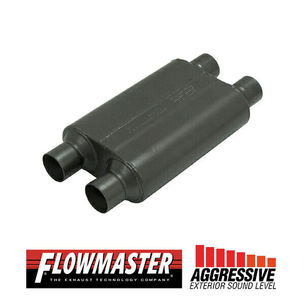 メーカー FLOW MASTER 品名 フローマスター スーパー 44 マフラー 409S 管理番号 n426 品番 #8425454 内容 タイコ本体 仕様 2.5インチ IN(約64mm)/ 2.5インチ OUT(約64mm) タイコ長...