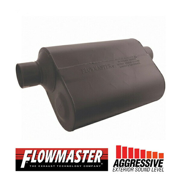 メーカー FLOW MASTER 品名 フローマスター スーパー 40 マフラー 管理番号 n379 品番 #952549 内容 タイコ本体 仕様 2.5インチ IN(約64mm)/ 2.5インチ OUT(約64mm) タイコ長:約34.3...