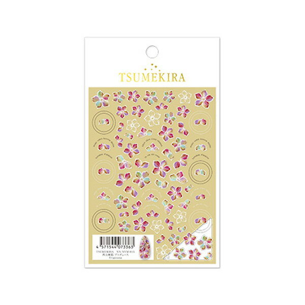 実際に手描きをしていて人気のフラワーアート2種類を 今回シール用に描きあげました。 欠けたお花や花の輪郭ラインまで繊細に表現しました。 全体に貼ったり、フレンチぽく貼ったり自由にアレンジしてください。 品番：NN−NYM−015 デザイン：...